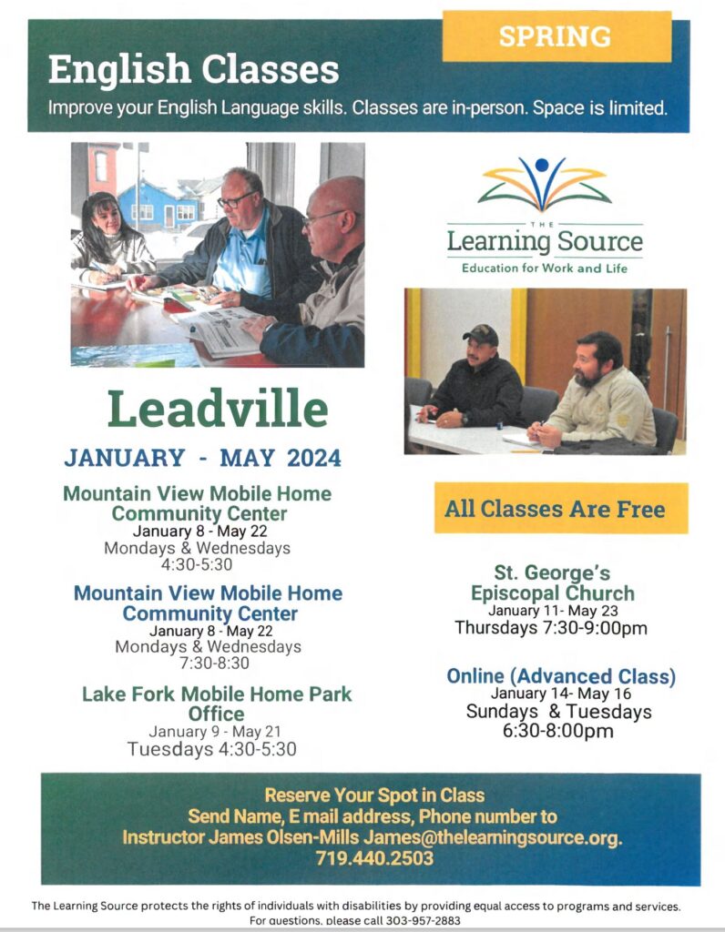 LCES Panther Cub Communication #24 – Lake County Elementary School