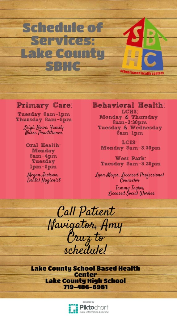 Hours of SBHC increase with an additional day of Oral Health – Lake ...