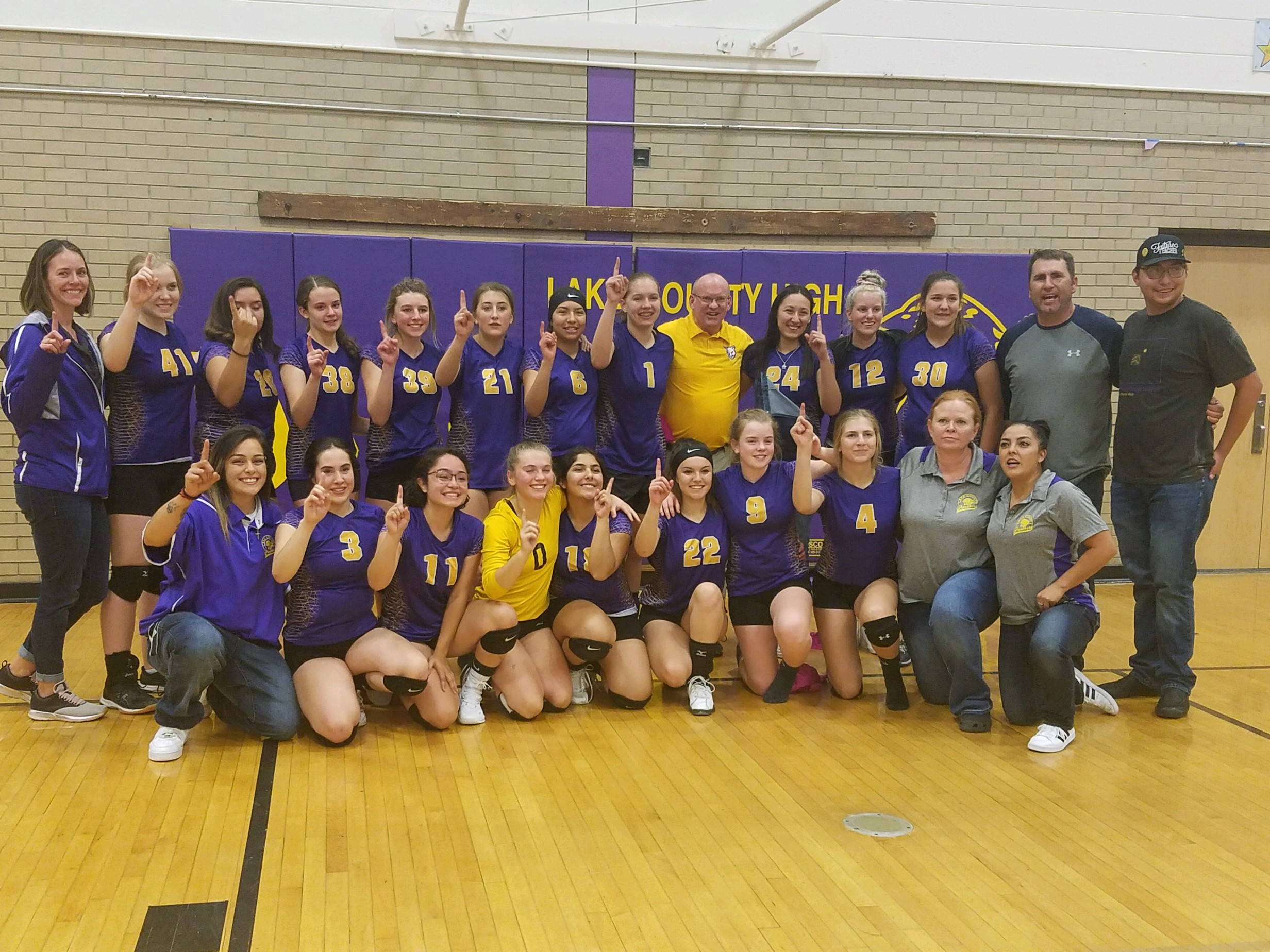 Congratulations Varsity Volleyball! – Lake County School District